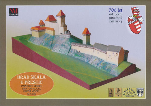 novinka / news - hrad Skála u Přeštic - PaperModel.cz